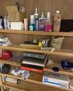 Multi-Shelf Unit with Assorted Household and Workshop Items - Metzger ...