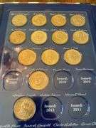Presidential Dollars Coin Collecting Kit with 13 Coins and Companion ...