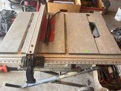 Porter-Cable Table Saw with Adjustable Stand and Wheels - Metzger ...