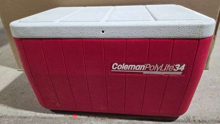 Coleman PolyLite 34 Quart Cooler with Removable Lid - Metzger Property ...