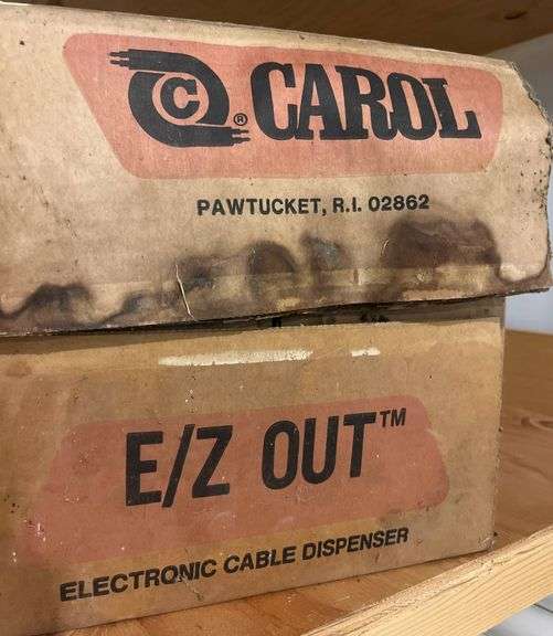 Carol E/Z Out Electronic Cable Dispenser with Coiled Wire - Metzger ...