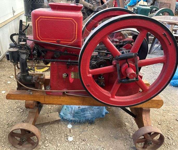 International Harvester Famous Hopper-Cooled Engine, Model GA11164, HP ...