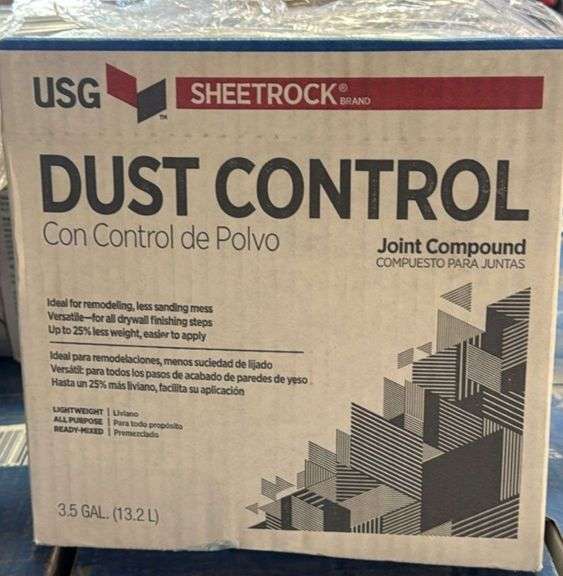 Sheetrock 3.5 Gal. Box Pre-Mixed Lightweight All-Purpose Dust Control ...