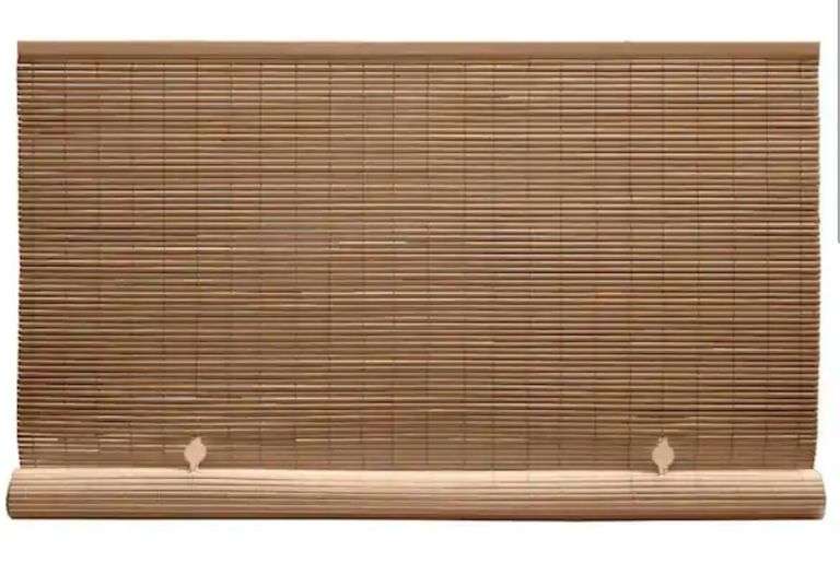 Radiance Tan Woodgrain Cordless Light Filtering UV Protection PVC ...