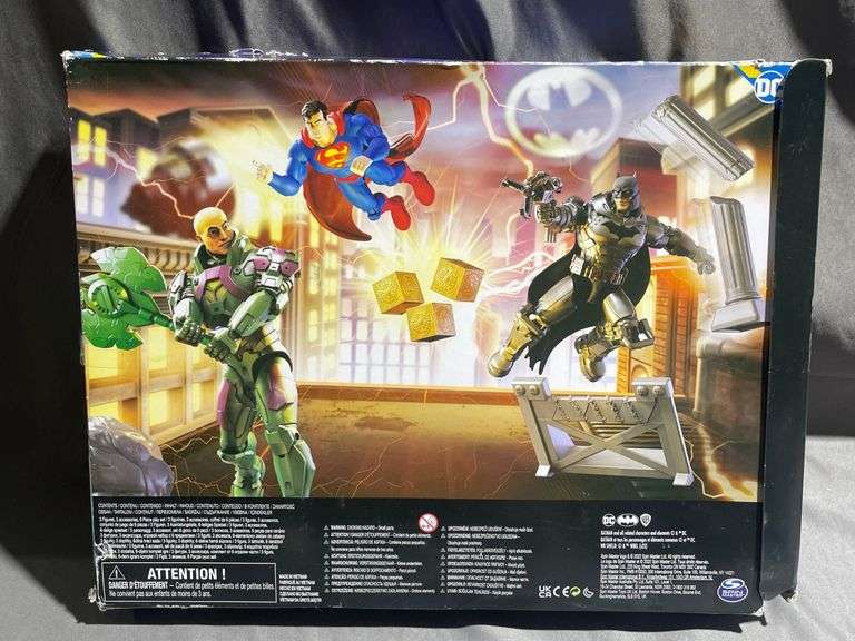 Wayne Tower Mayhem: Batman and Superman vs. Lex Luthor Action Figure ...