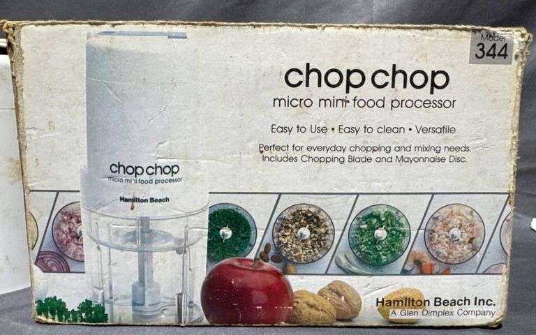 Hamilton Beach Chop Chop Micro Mini Food Processor with Box - Metzger ...