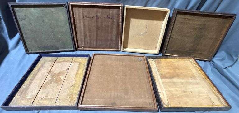 Nine Rectangular Shadow Box Frames - Metzger Property Services, LLC