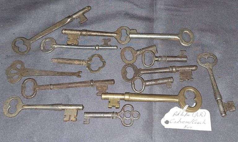 Metal Keys with Varied Designs - Metzger Property Services, LLC