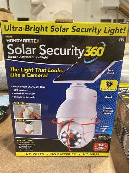 Handy Brite Solar Security 360 - Metzger Property Services, LLC