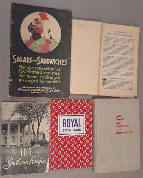Four Mid-Century Cookbooks and Recipe Booklets - Metzger Property ...