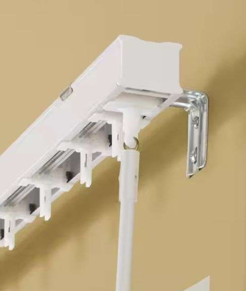 Home Decorators Collection White Vertical Blinds Head Rail for Sliding ...