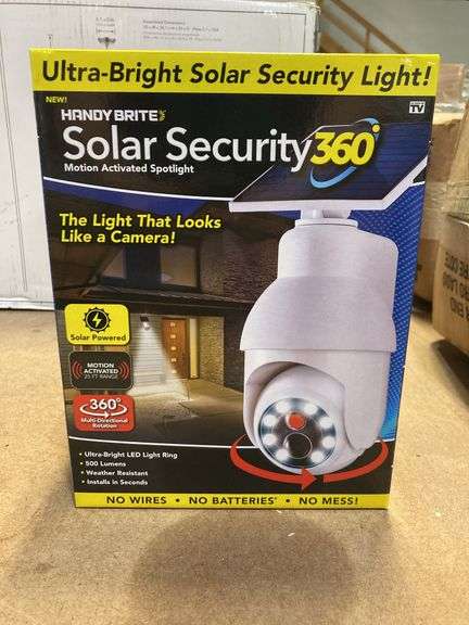 Solar Security 360 light - Metzger Property Services, LLC