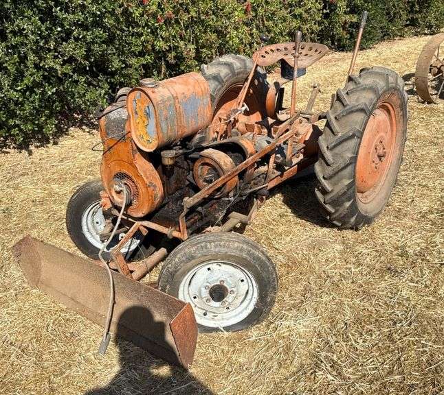 Gibson Tractor with Front Blade - Metzger Property Services, LLC