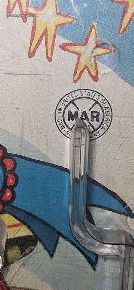 Marx State Fair Pinball Game with Illustrated Carnival Theme, 24”x12 ...