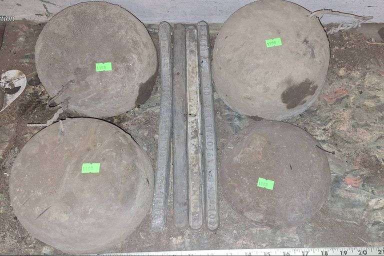 Lead Ingots and Molded Lead Rounds - Metzger Property Services, LLC