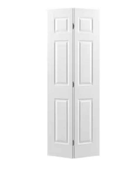 Masonite Traditional 30-in x 80-in (primed) 6-panel Textured Hollow ...