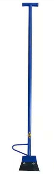QEP 7 in. Wide Floor Scraper and Stripper with 48 in. Handle and Foot ...