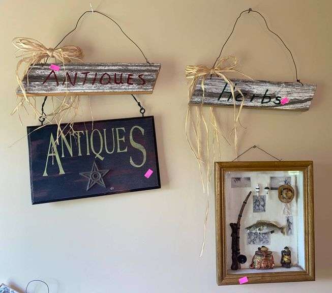 Wall-Mounted Signs and Shadow Box Display – 12”W - Metzger Property ...