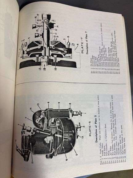 Oliver Corporation Parts and Instruction Books for Cletrac Model 12(W ...