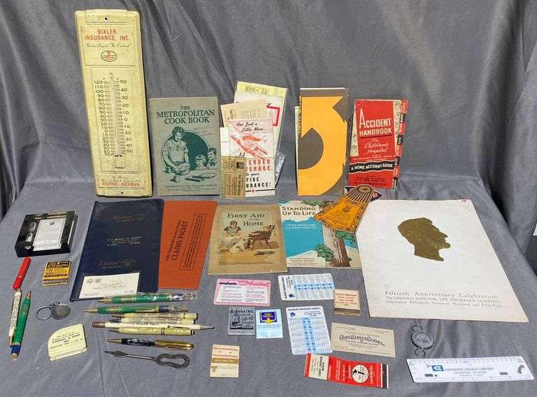 Ephemera Including Manuals, Pens, Booklets, and Advertising Materials ...