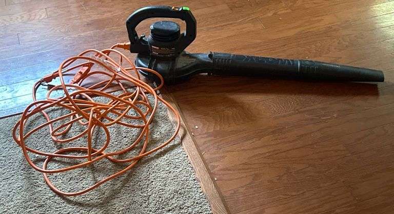 Worx WG506 Electric Leaf Blower with Extension Cord - Metzger Property ...