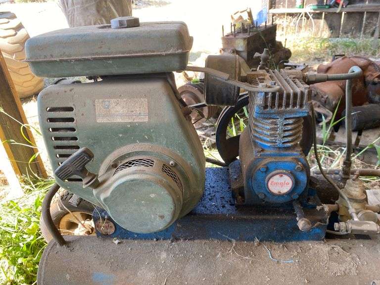 Emglo Air Compressor with Gas-Powered Robin Engine - Metzger Property ...