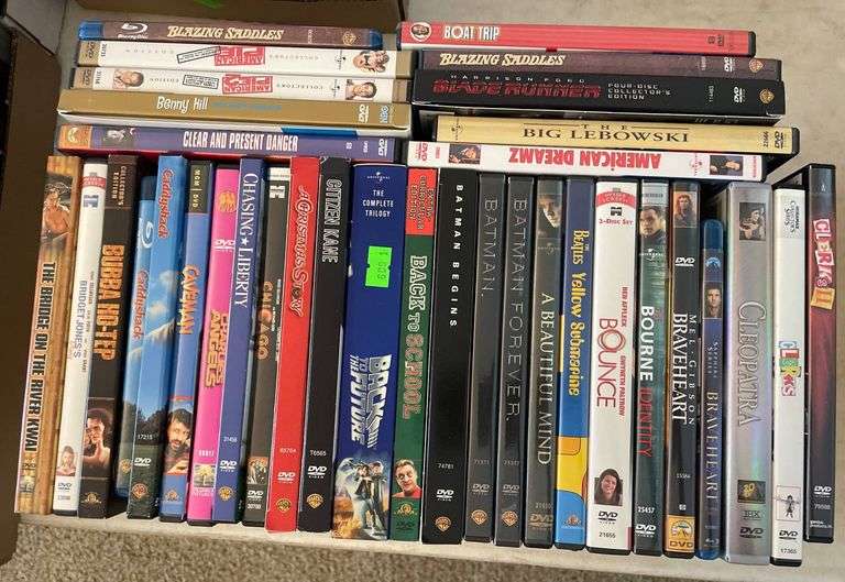 Blu-rays and DVDs Featuring Films and TV Series - Metzger Property ...