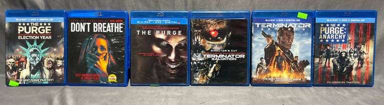 Blu-ray and DVD Collection of Action and Thriller Films - Metzger ...