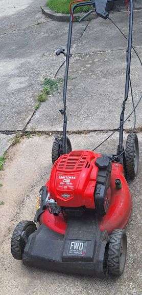 Craftsman m230 self propelled Push Lawn Mower with Briggs & Stratton ...
