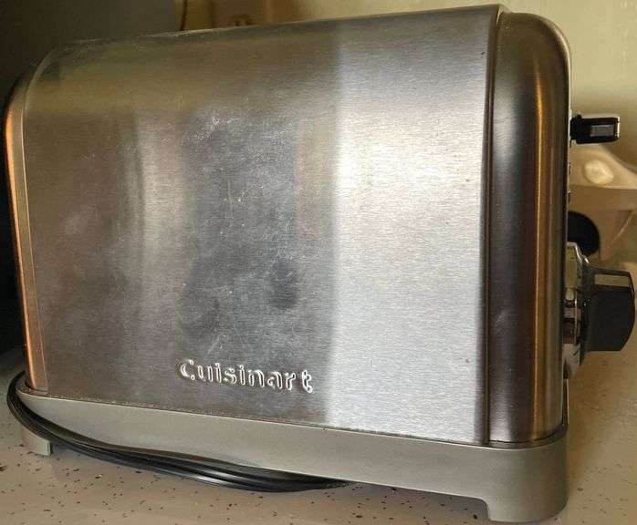 Cuisinart Two-Slice Toaster and George Foreman Electric Grill - Metzger ...