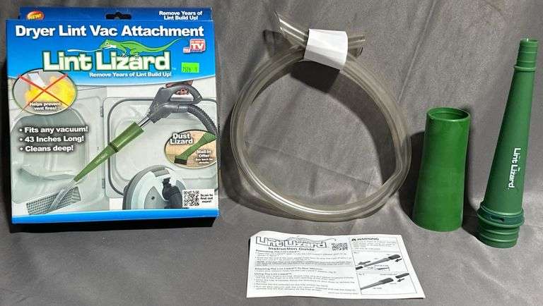 Lint Lizard Dryer Lint Vacuum Attachment by TeleBrands - Metzger Property Services, LLC