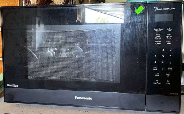 Panasonic Genius Sensor 1200W Microwave, Model NN-SN66KB - Metzger ...