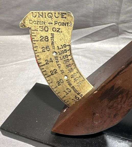 Specialty Mfg. Co. Balance Scale with Metal Indicator and Measurement ...