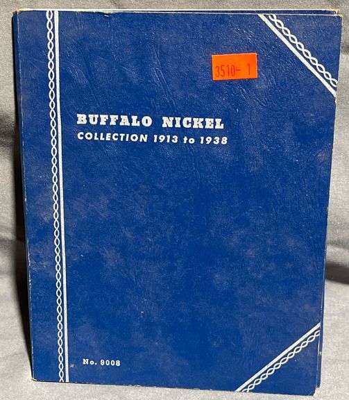 Buffalo Nickel Collection Folder 1913 to 1938 - Metzger Property ...