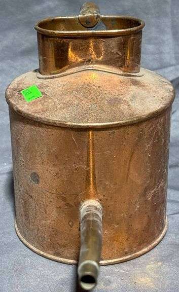 Brookstone Copper Watering Can with Cylindrical Body - Metzger Property ...