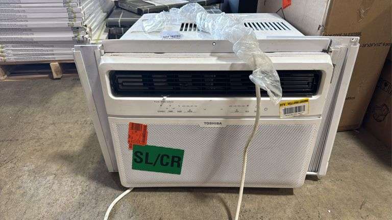 Toshiba 10,000 BTU 115-Volt Smart Wi-Fi Touch Control Window Air ...