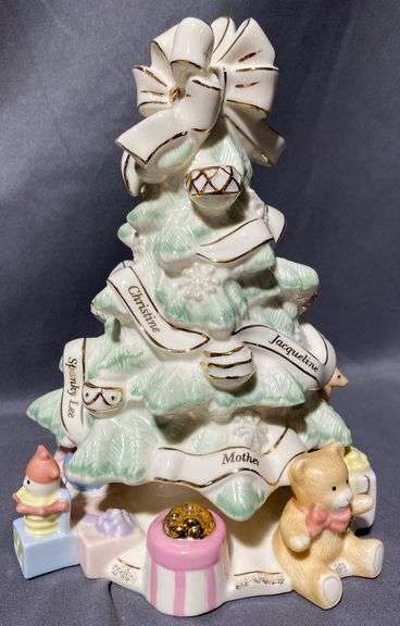 Lenox Holiday Traditions Christmas Tree Figurine, 8″H - Metzger ...