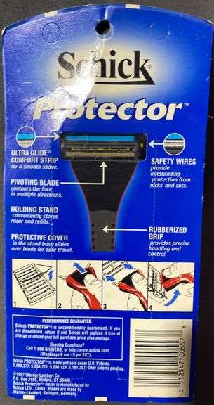 Schick Protector Razor and Tewae Ginger Foot Pads Set - Metzger ...