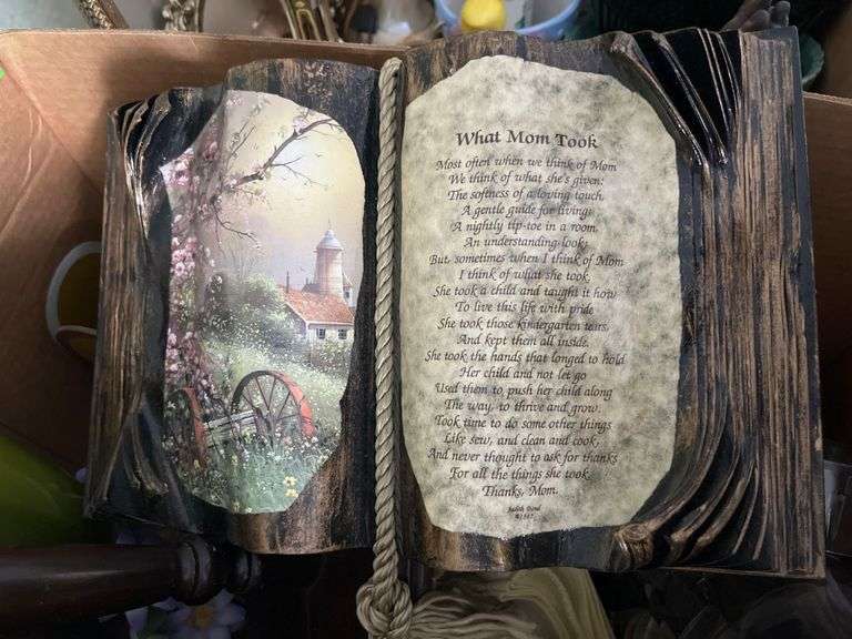 Decorative and Functional Items in Two Boxes - Metzger Property ...