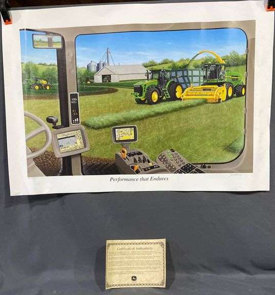 Signed Limited Edition John Deere Print ‘Performance That Endures’ by ...