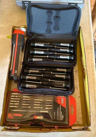 Precision Screwdriver Sets, Energizer Work Light, and 36-Piece Skil ...