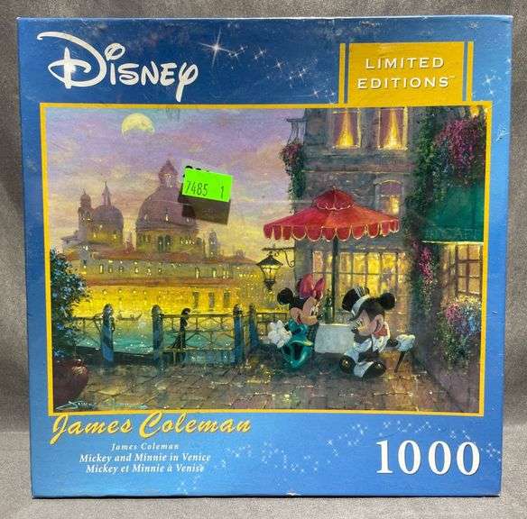 Disney James Coleman Limited Editions 1000-Piece Puzzle, Mickey and ...