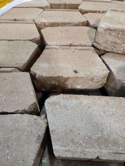 Pavestone 4 in. x 11.75 in. x 6.75 in. Buff Concrete Retaining Wall ...