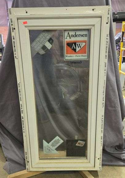 Andersen Casement Window with Vinyl-Clad Wood Frame and Low-E Glass ...