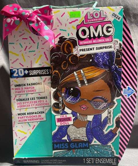 LOL Surprise OMG Present Surprise Miss Glam Fashion Doll Set - Metzger ...
