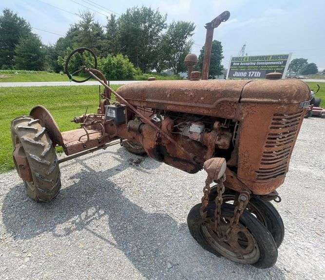 Farmall B Parts Tractor - Metzger Property Services, LLC
