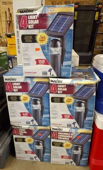 5 – Malibu 4-Light Solar Kit with Landscape Fixtures - Metzger Property ...
