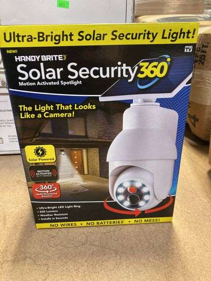 Solar Security 360 light - Metzger Property Services, LLC