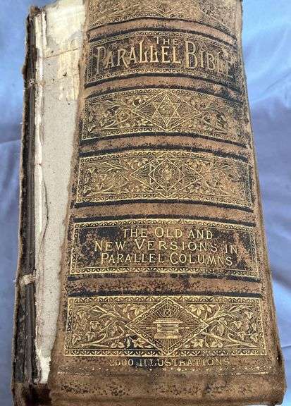 Pictorial Family Bible, King James and Revised Versions with Parallel ...