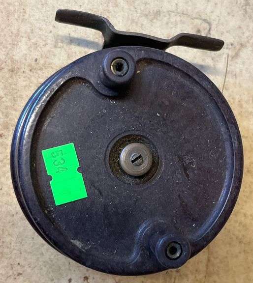 Fishing Reel with Metal Frame and Spool - Metzger Property Services, LLC